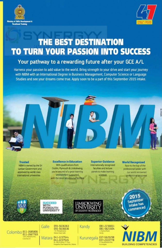 NIBM – Education SynergyY